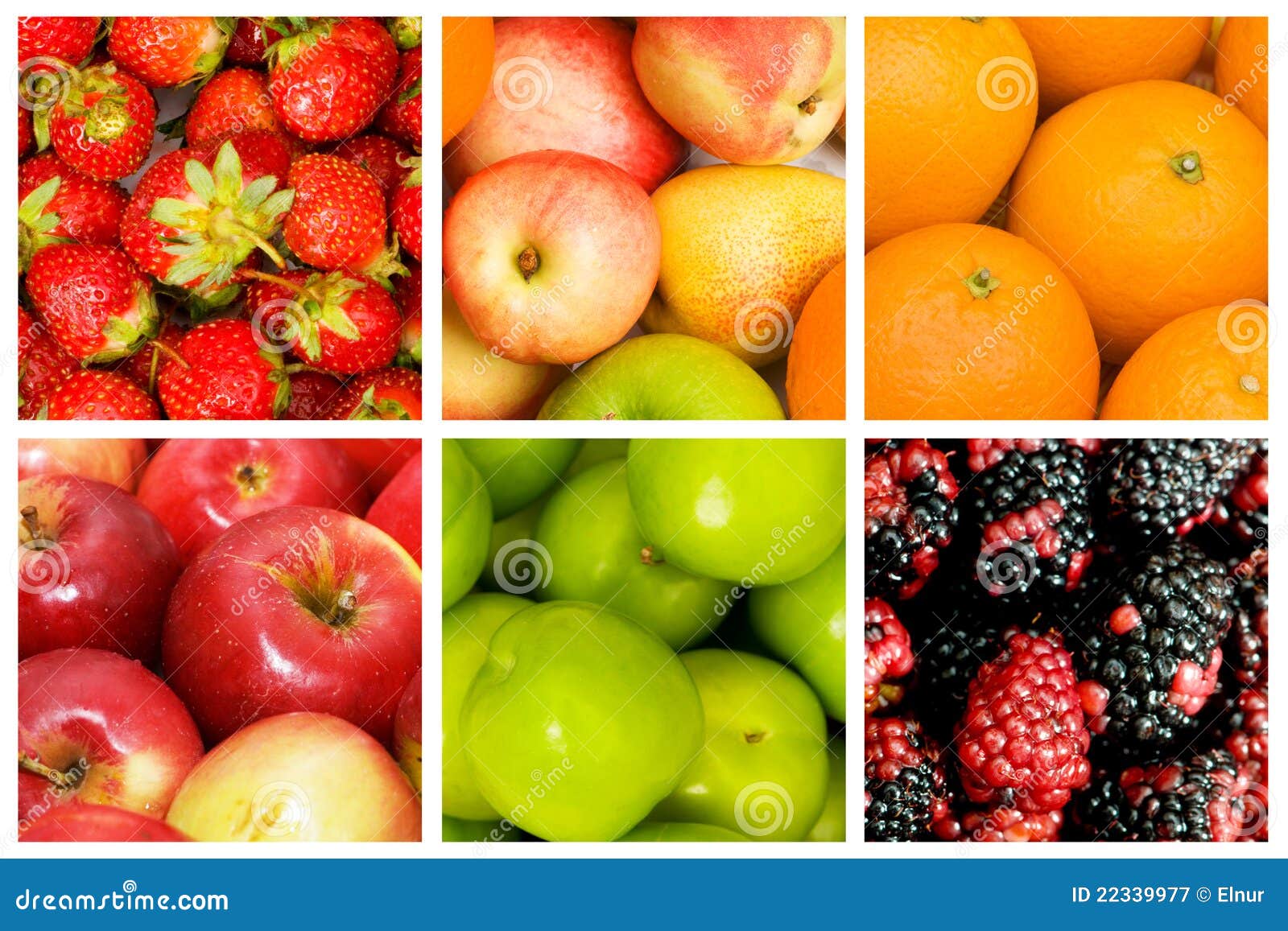 Jogo de várias frutas imagem de stock. Imagem de vegetais - 22339977