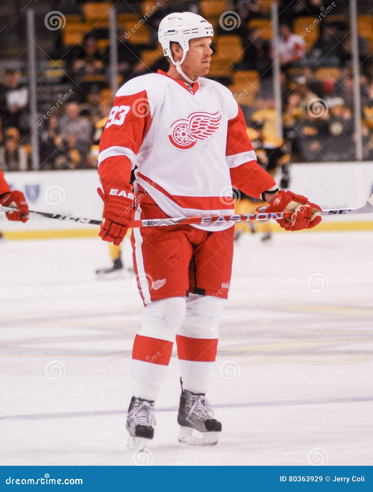 Johan Franzen Detroit Red Wings Editorial Stock Image - Image of ...