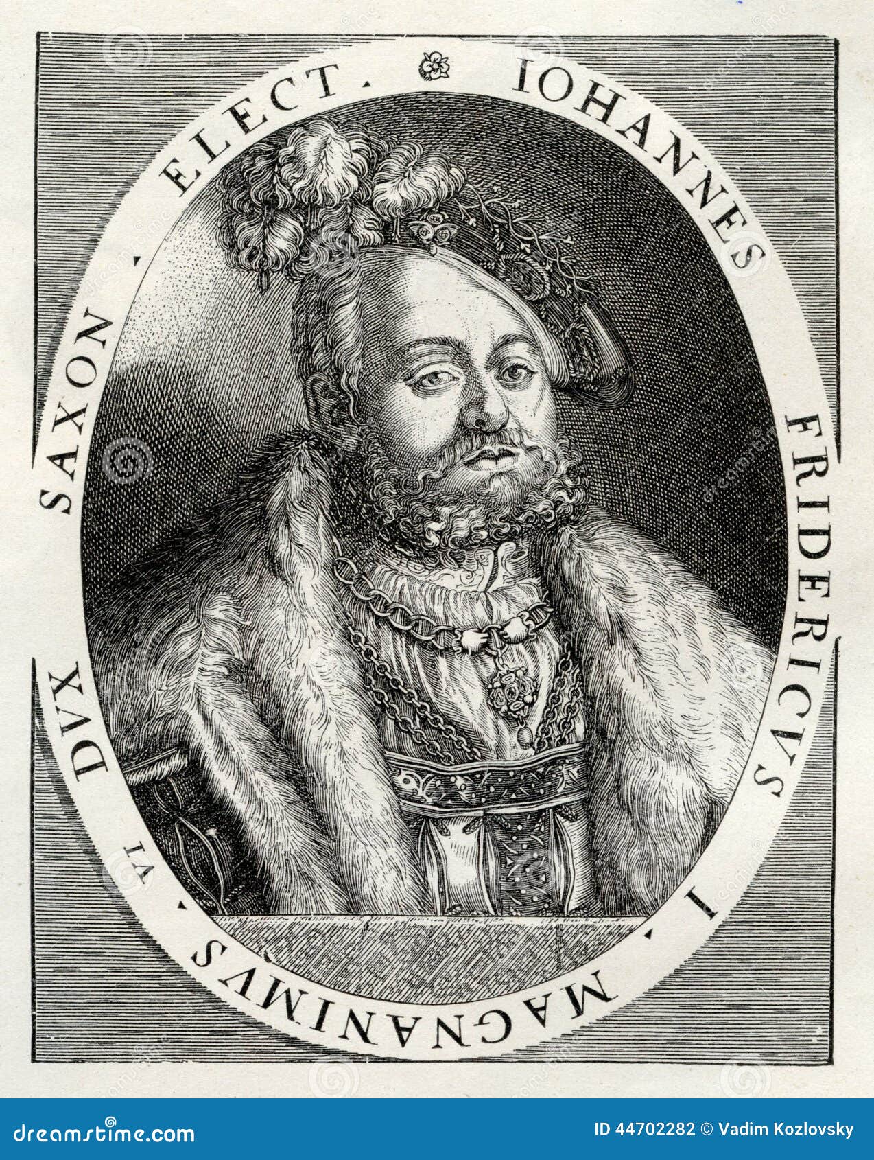 Johann Friedrich Der Grossmtig, John Frederick I Fotografía editorial ...