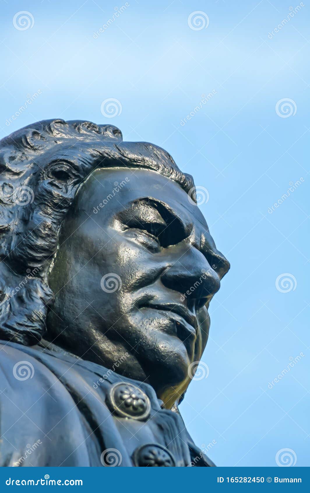 Johann Sebastian Bach Monument in Front of the Thomaskirche in Leipzig ...