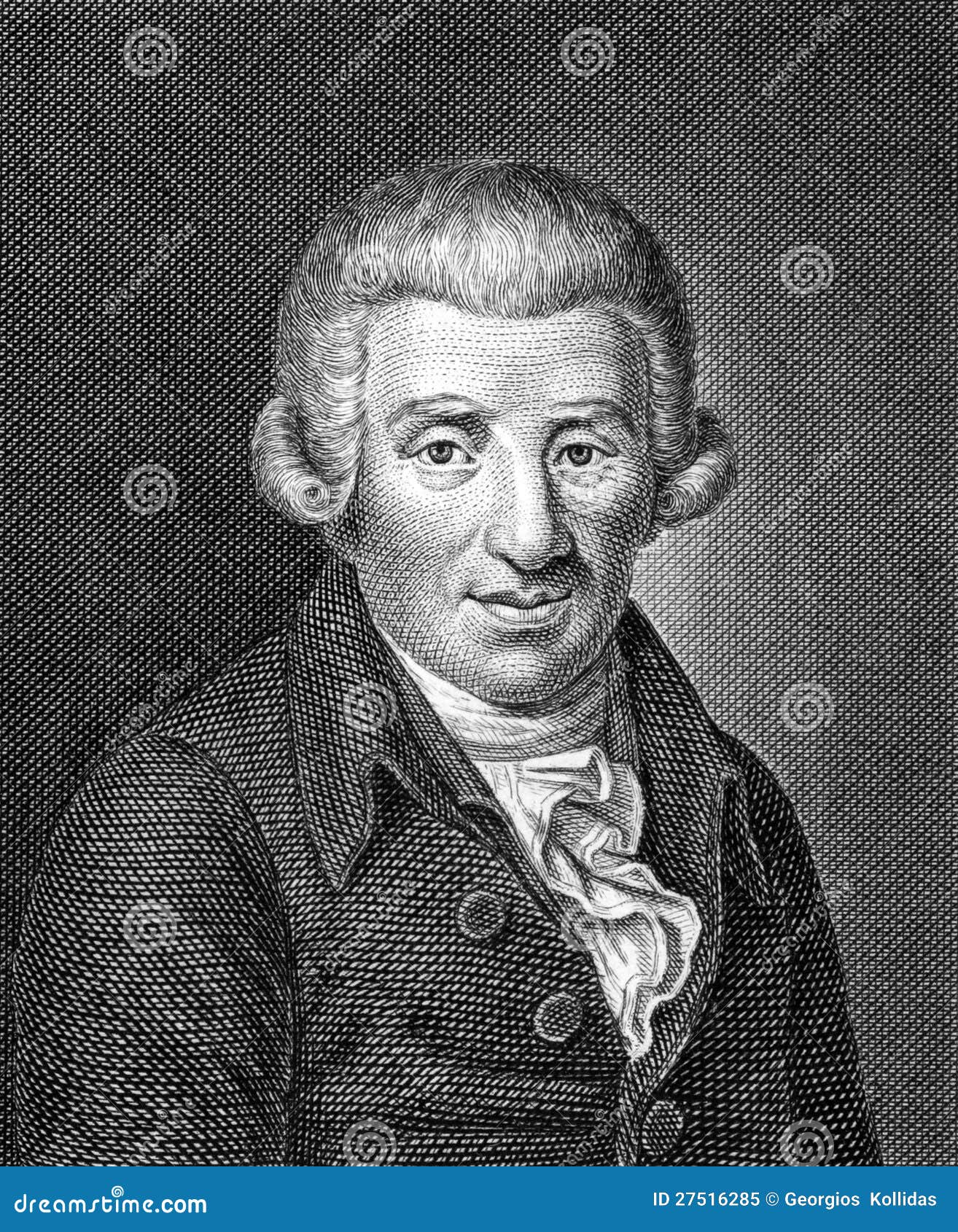 Johann Wilhelm Ludwig Gleim Editorial Image - Image of ludwig, gleim ...