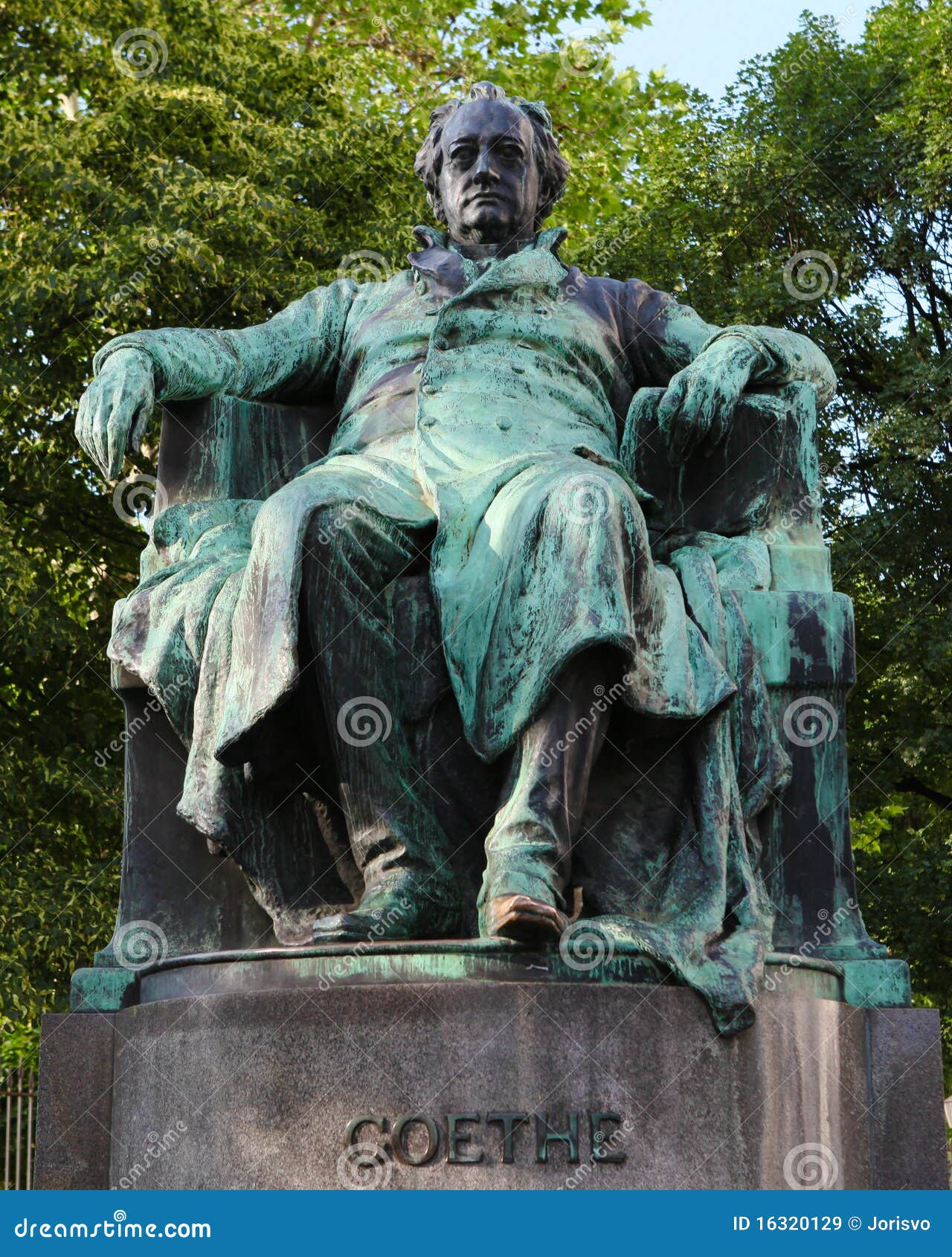 Johann Wolfgang von Goethe stock image. Image of german - 16320129