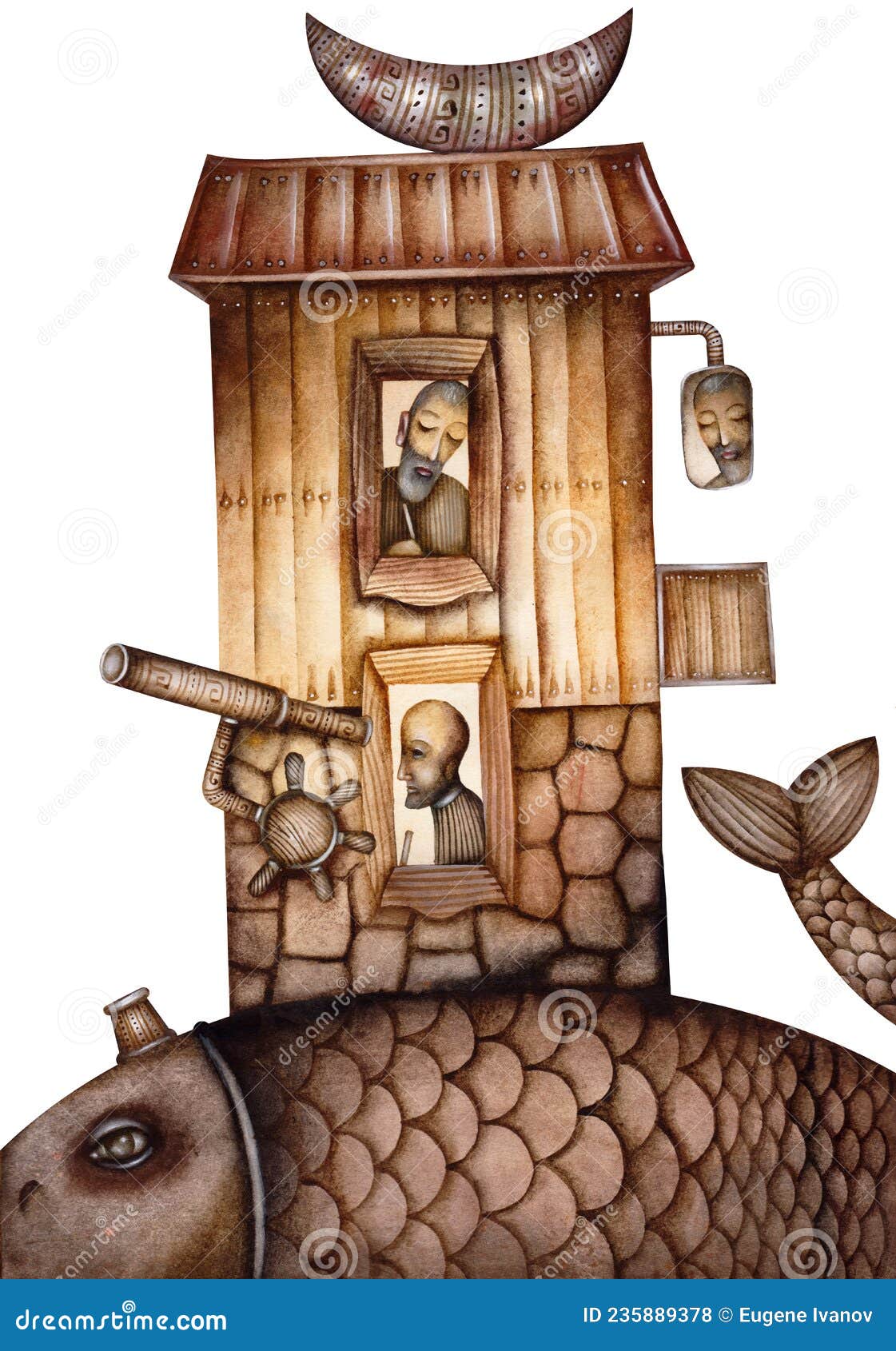 Johannes Kepler Royalty-Free Cartoon | CartoonDealer.com #235889378