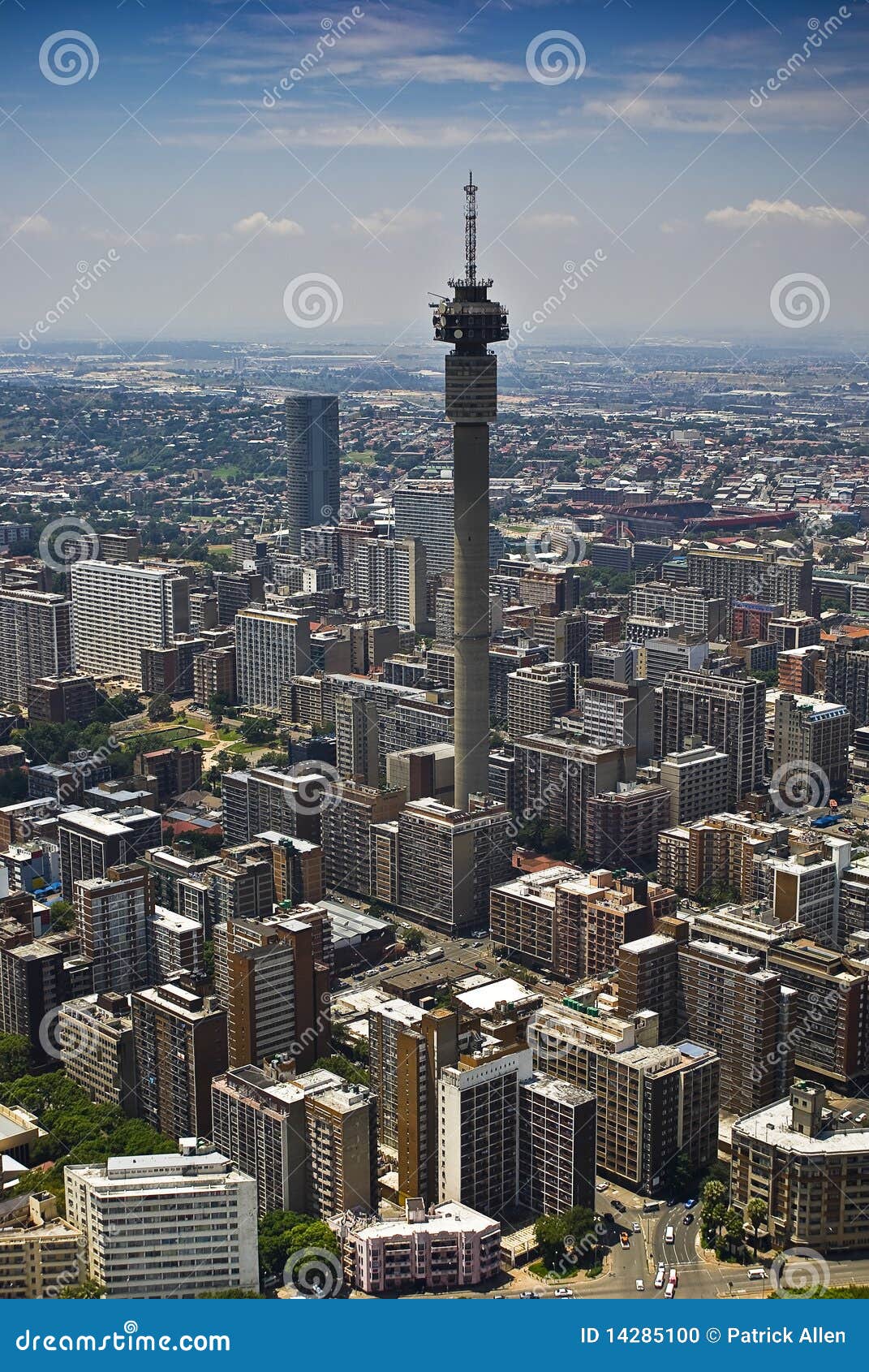 Johannesburg CBD - Aerial View - 1B Stock Photo - Image of jozi ...