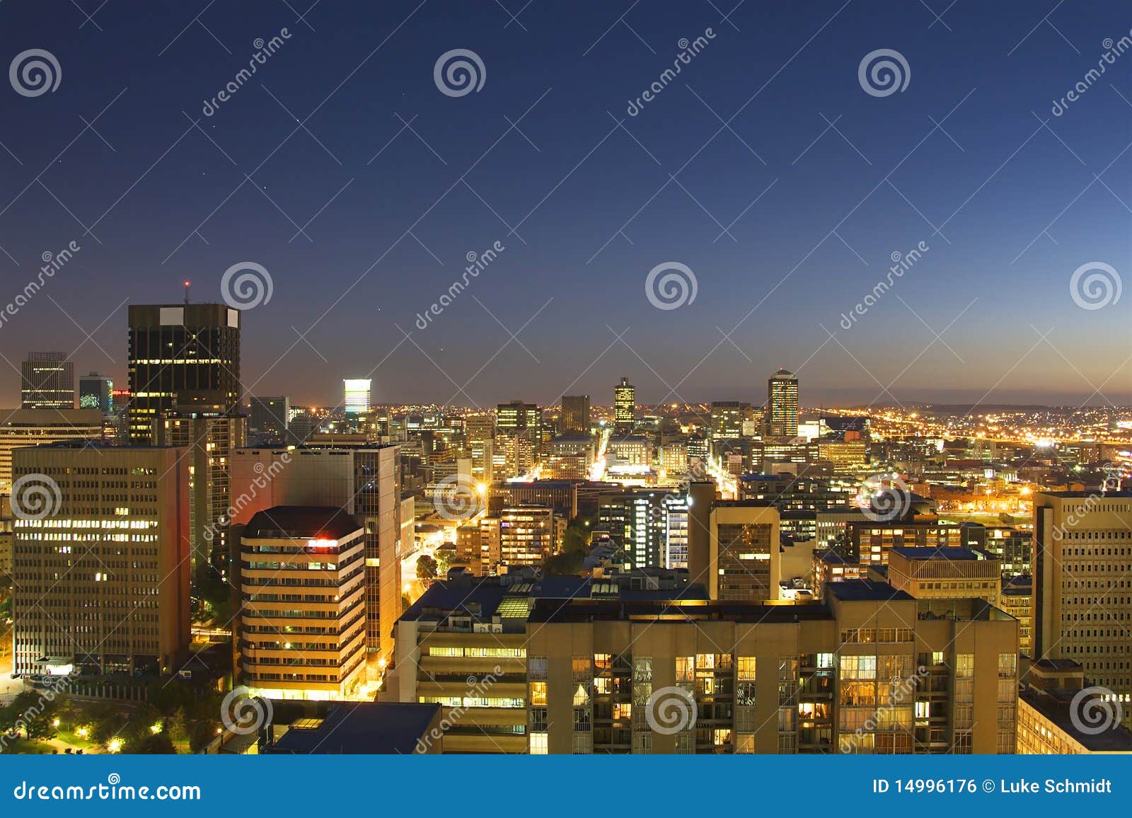 Johannesburg skyline stock photo. Image of africa, jungle - 14996176