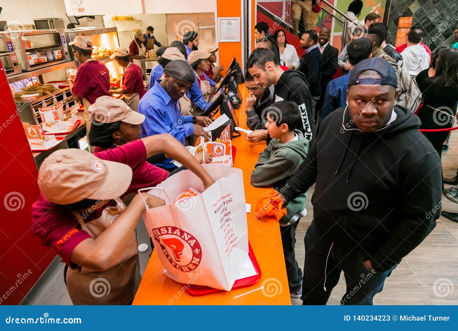 Customers at a Popeyes Take Out Fast Food Restaurant Editorial Stock ... Customers at a Popeyes Take Out Fast Food Restaurant Editorial Stock ...