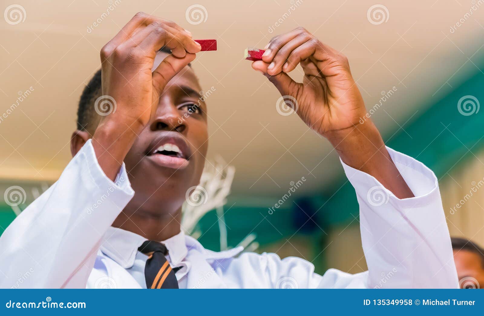 African Primary School Students Doing a Science Demonstration Editorial ... African Primary School Students Doing a Science Demonstration Editorial ...