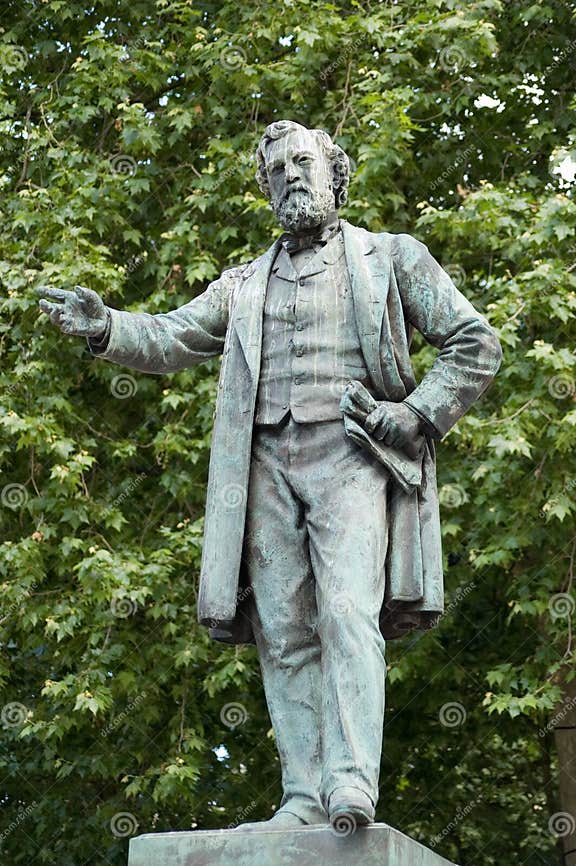 John Batchelor statue stock image. Image of businessman - 14844267