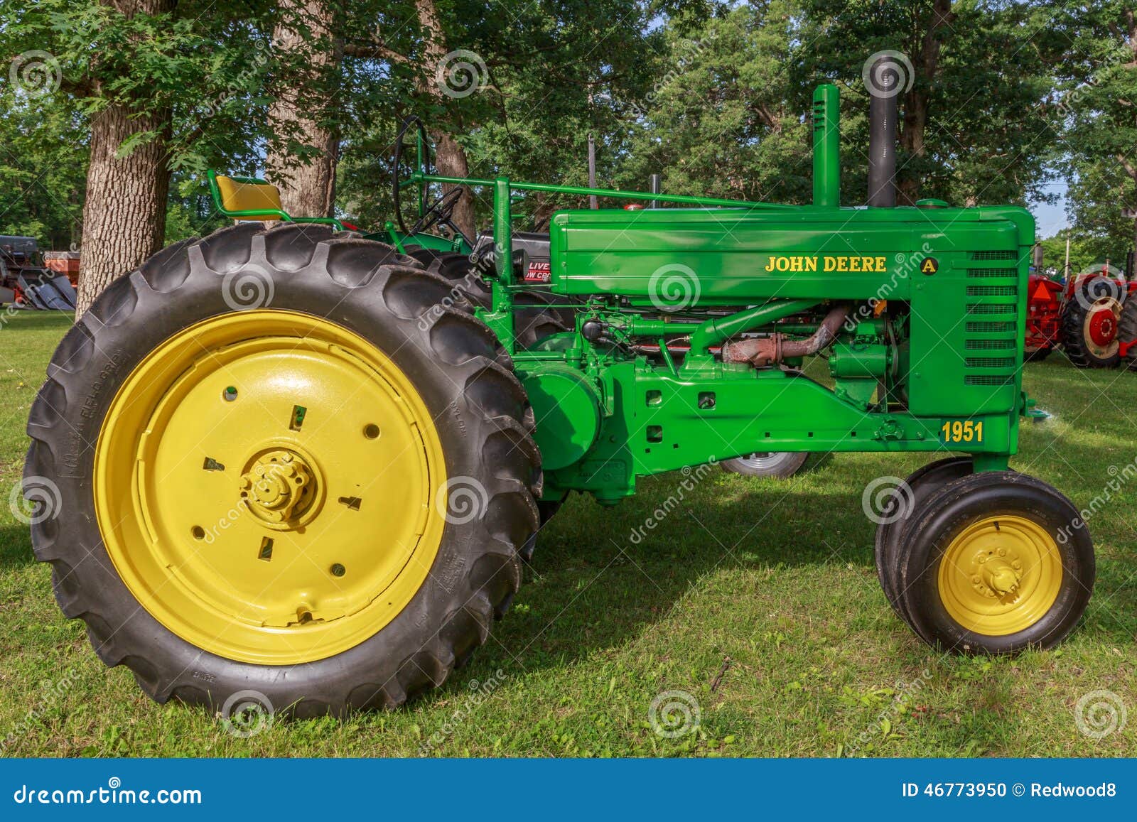 1951 John Deere Model a editorial image. Image of john - 46773950
