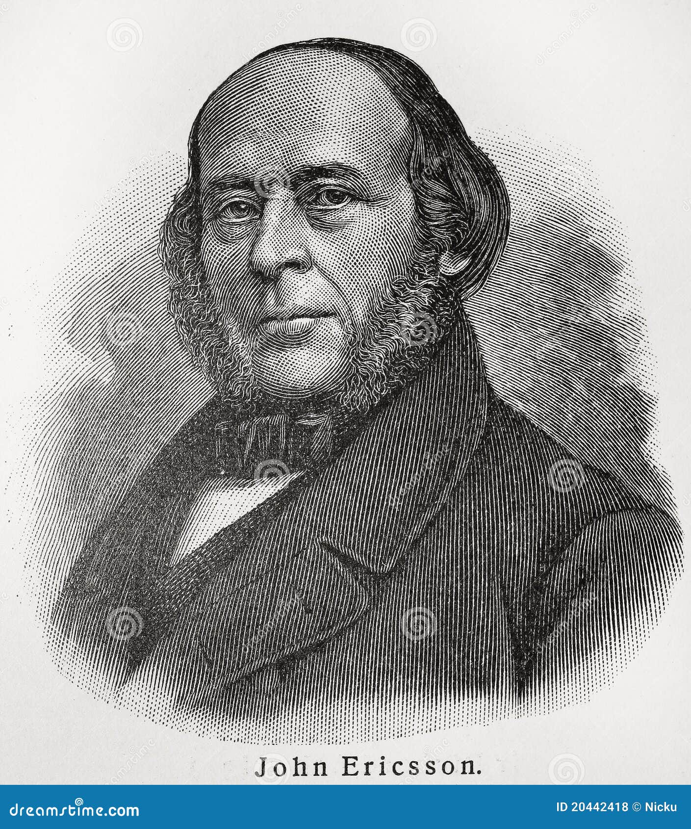 John Ericsson Editorial Image | CartoonDealer.com #20442418