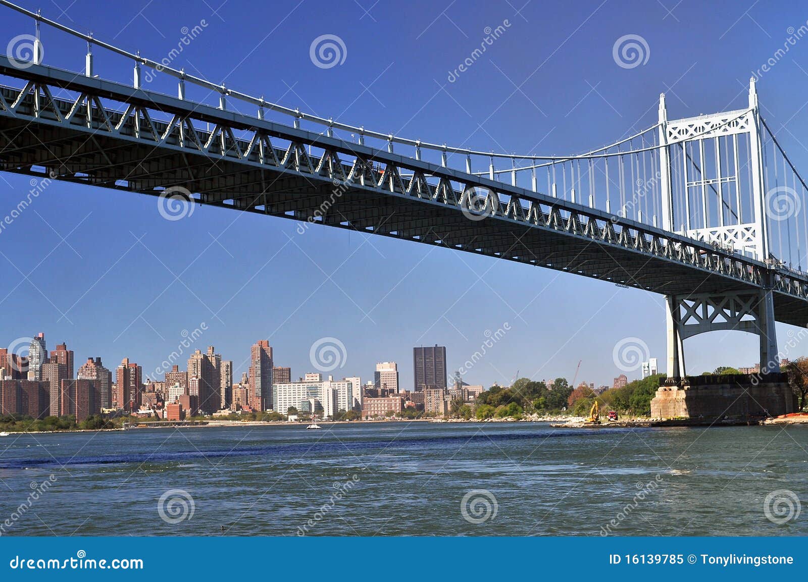 John F. Kennedy Bridge stock image. Image of manhattan - 16139785