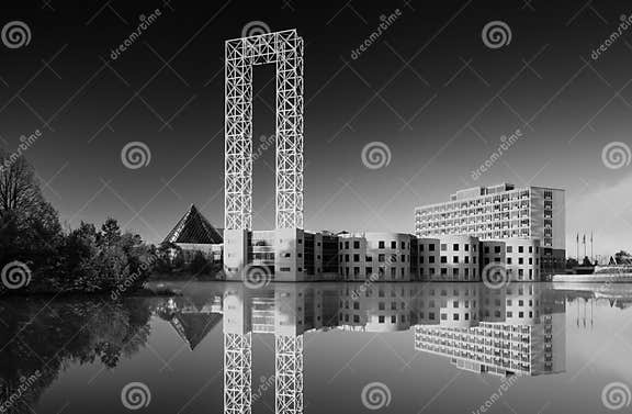 John G. Diefenbaker Building Editorial Image - Image of city ...