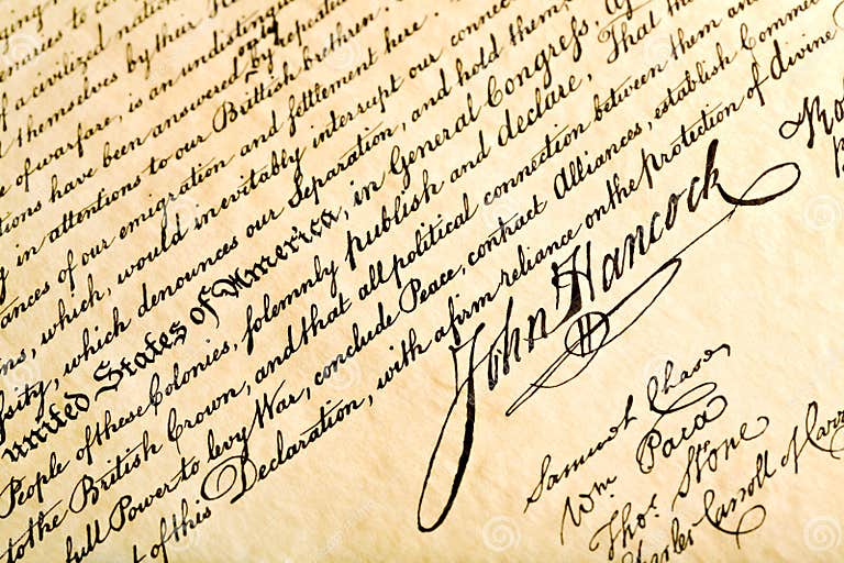 John Hancock stock image. Image of writing, history, hancock - 3389183