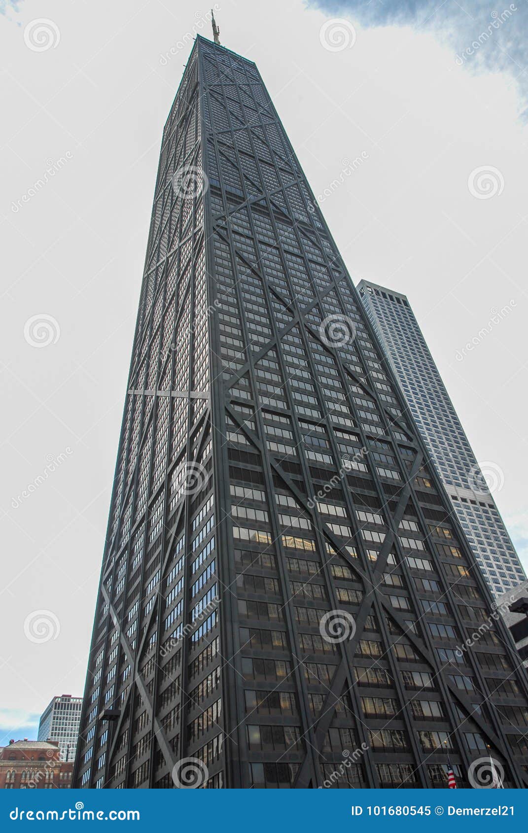 John Hancock Building - Chicago Imagen de archivo - Imagen de negocios ...