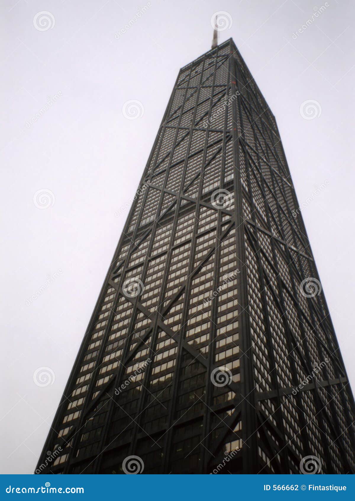John Hancock Tower, Chicago Editorial Photography - Image of antennae ...