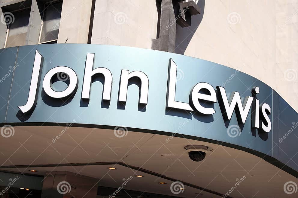 John Lewis sign editorial photo. Image of shopping, capital - 20112981