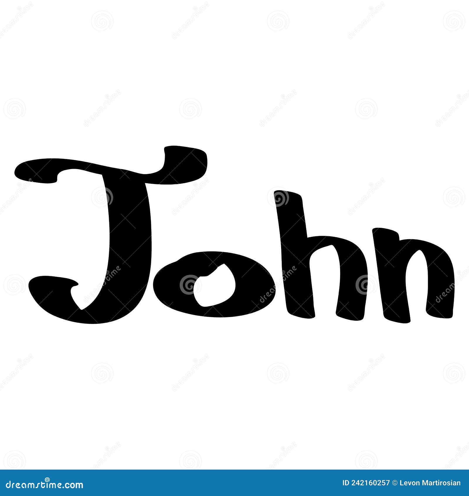 John Male Name Street Art Design. Graffiti Tag John. Vector Art. Stock ...