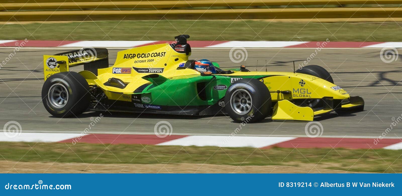 John Martin (Team Australia) Editorial Stock Image - Image of ferrari ...