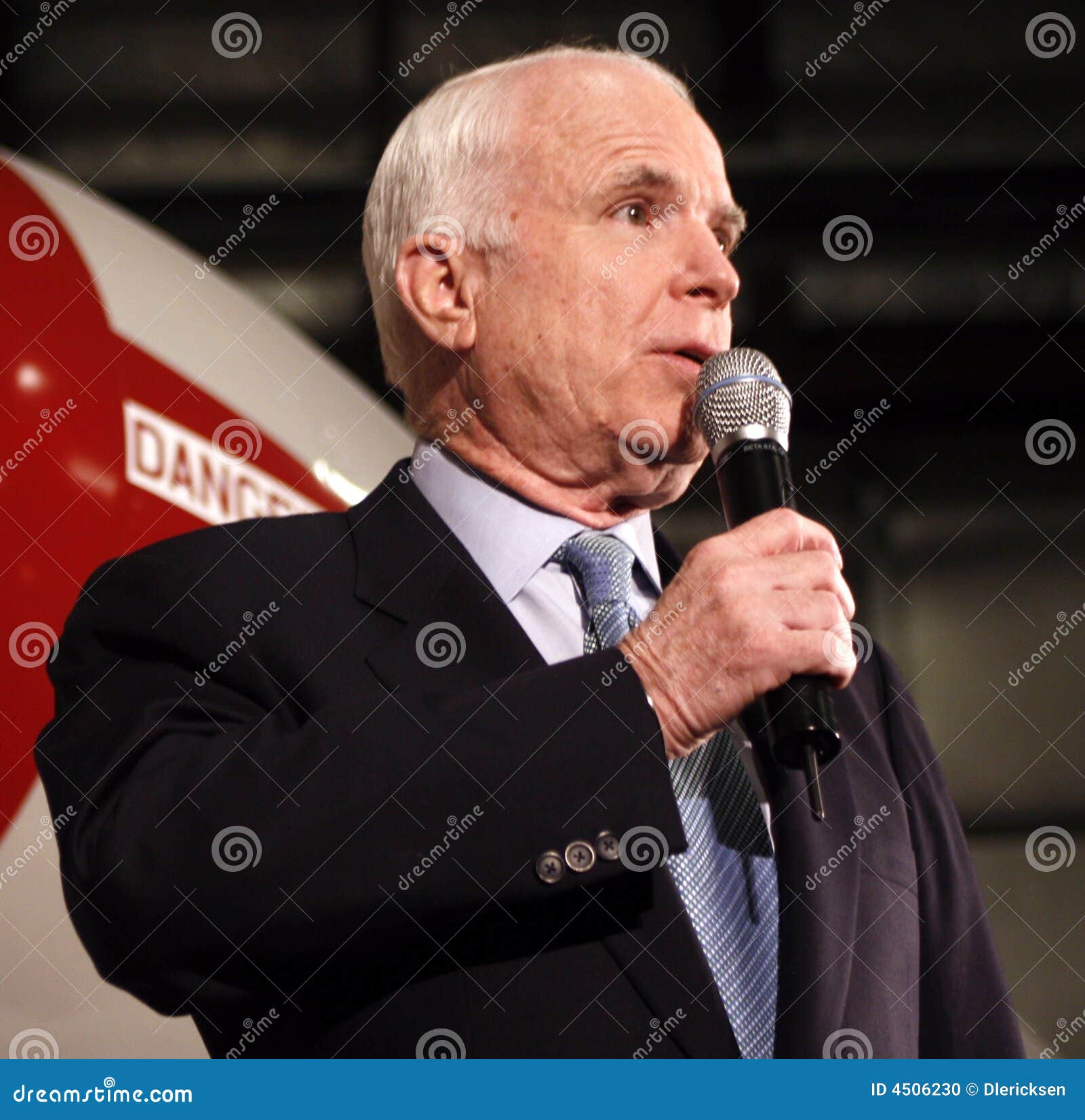 John McCain Speech Headshot Editorial Image - Image of hero, vote: 4506230