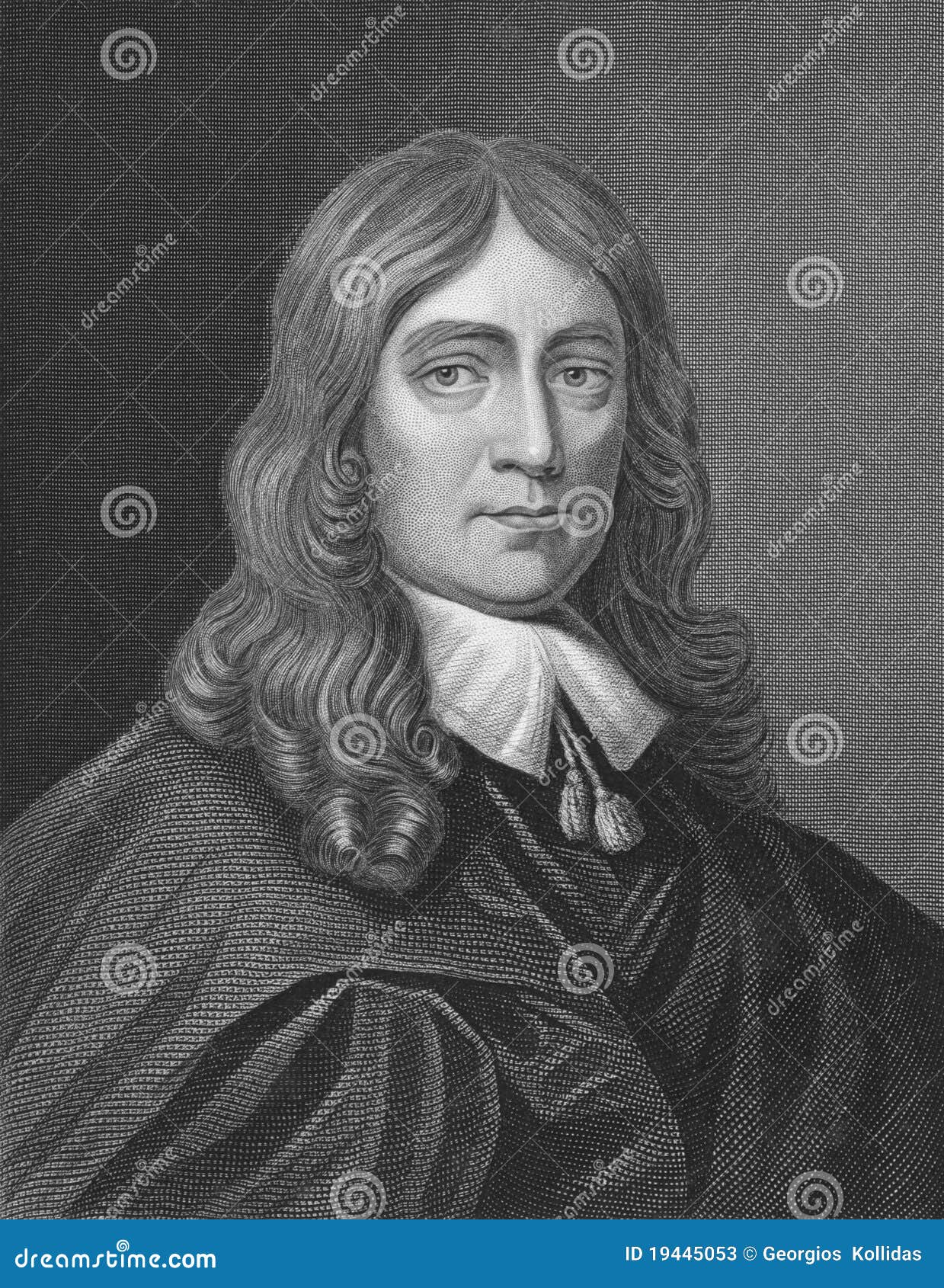 John Milton editorial stock photo. Image of famous, polemicist - 19445053