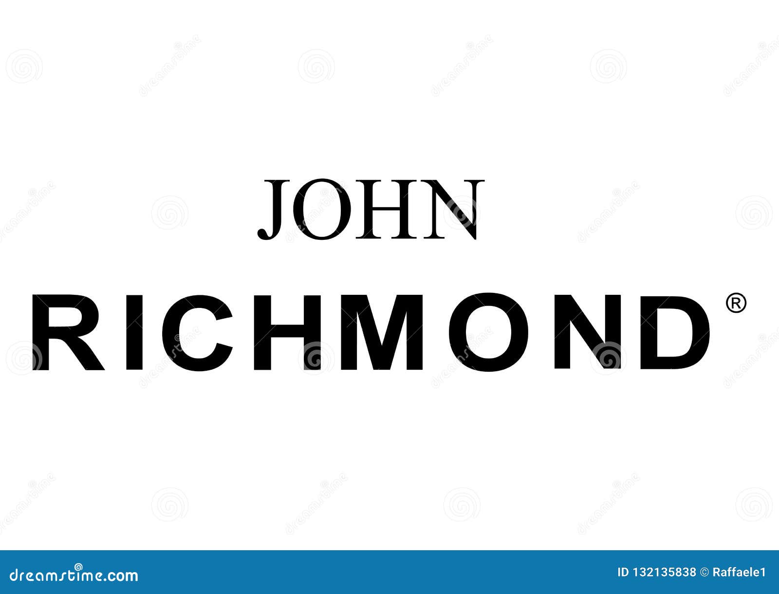 John Richmond Logo foto de archivo editorial. Ilustración de ilustrador ...