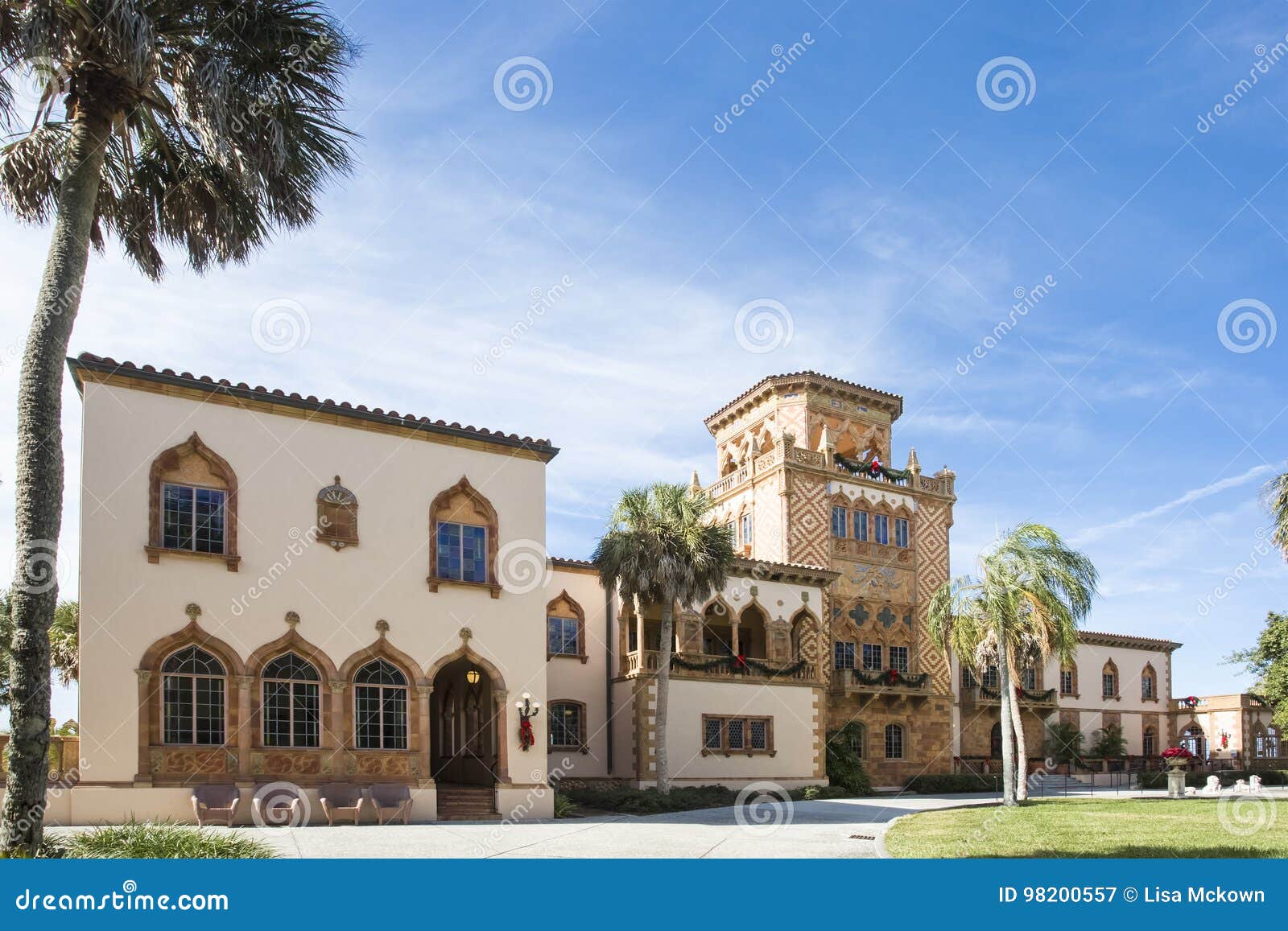 John Ringling Mansion Architecture Imagen de archivo - Imagen de ...