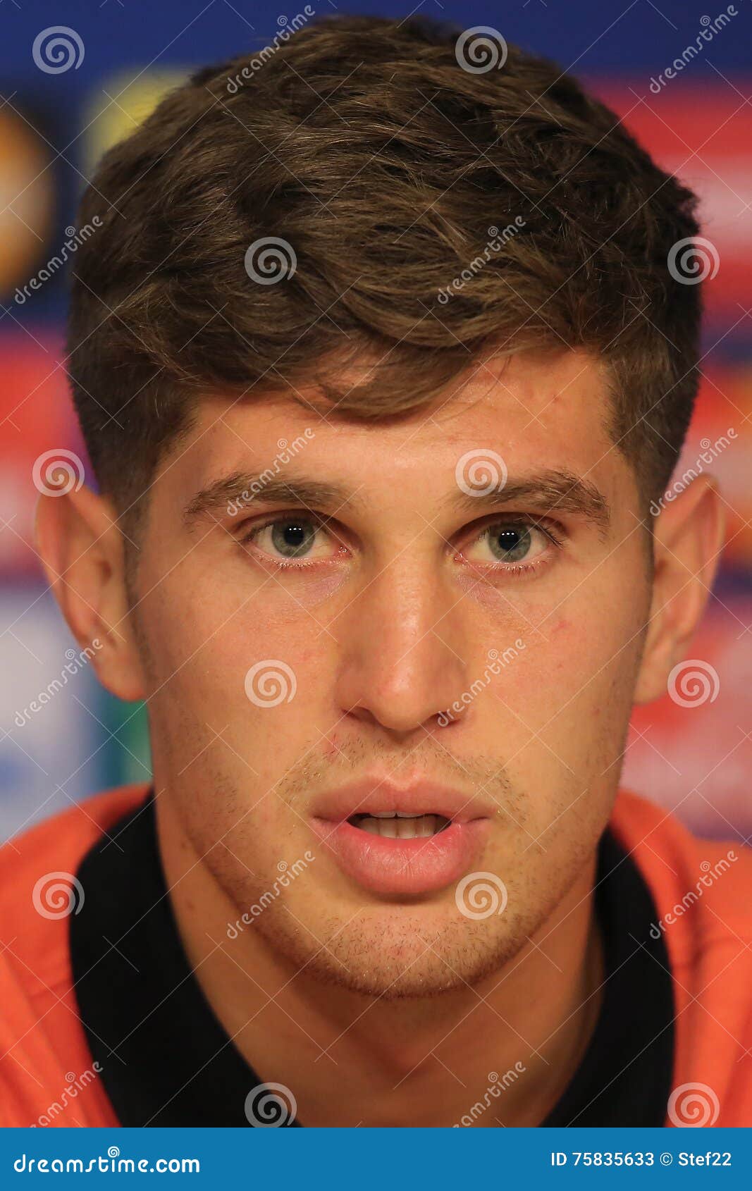 John Stones foto de archivo editorial. Imagen de facial - 75835633