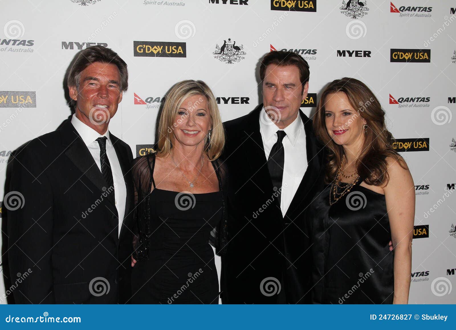 John Travolta,Kelly Preston,Olivia Newton-John Editorial Photography ...