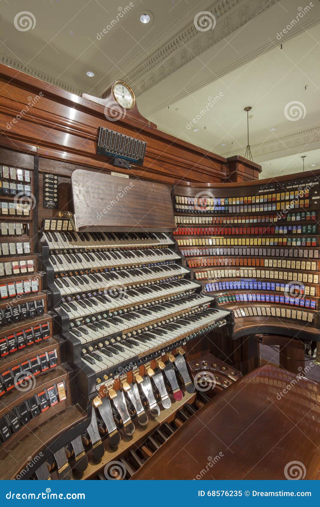 John Wanamaker Organ, Philadelphia Imagen editorial - Imagen de ...