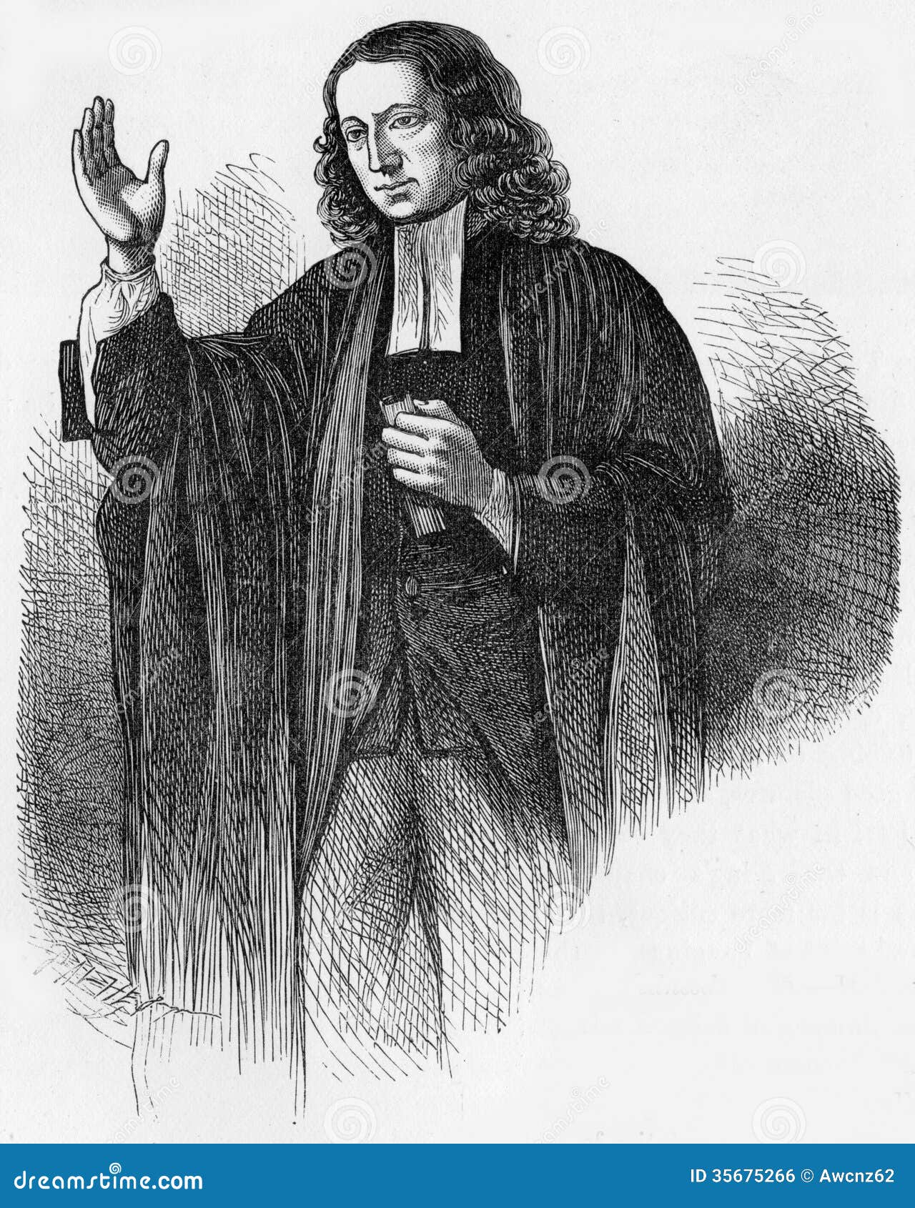 John Wesley editorial photo. Illustration of drawing - 35675266