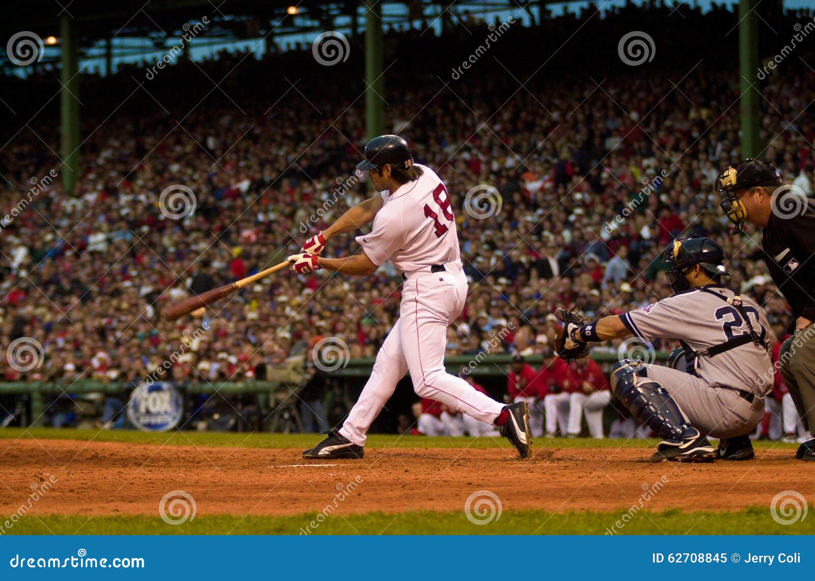 Johnny Damon, Game 5, 2003 ALCS. Editorial Image - Image of game, 2003: ...