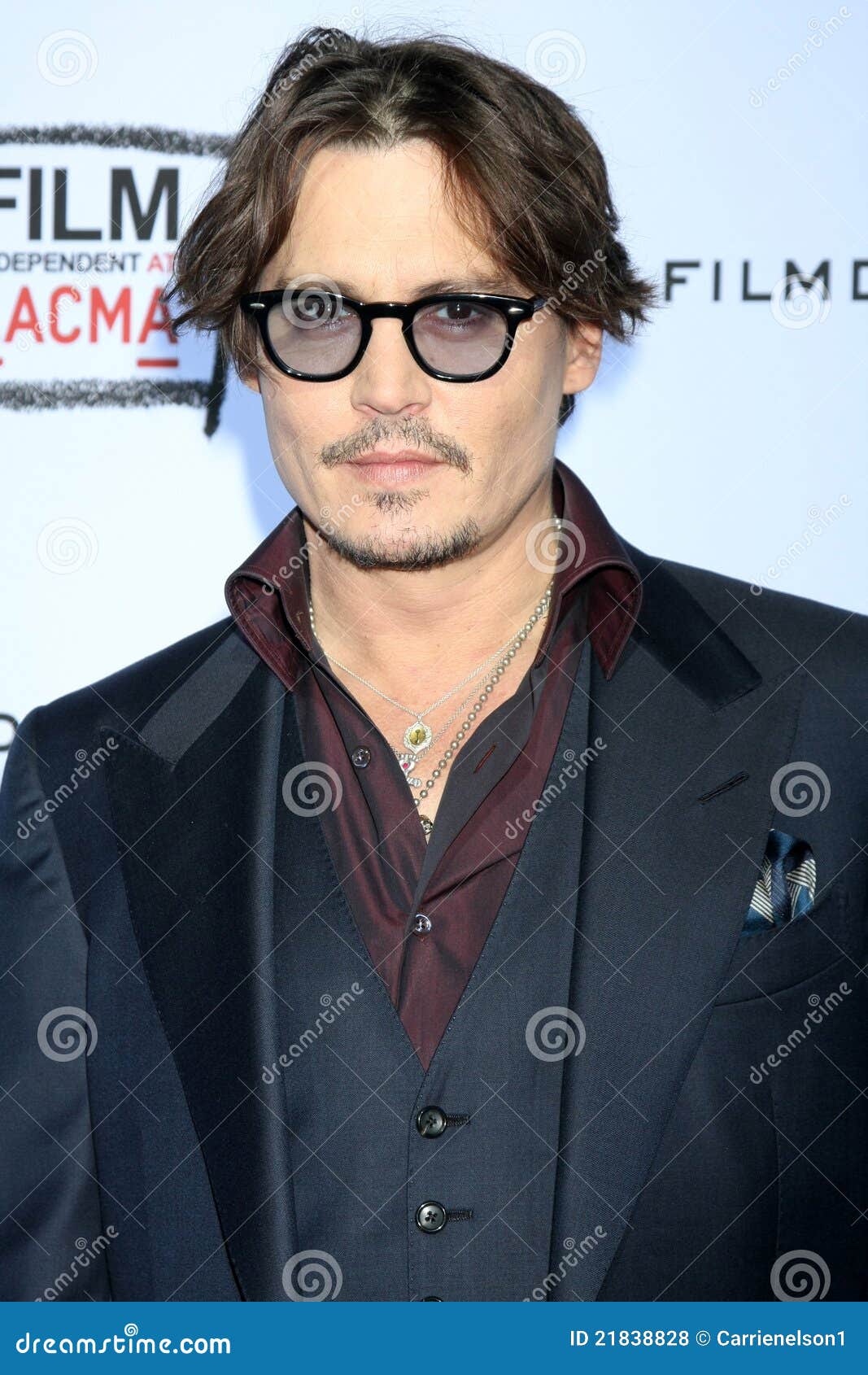 Johnny Depp editorial stock photo. Image of johnny, premiere - 21838828