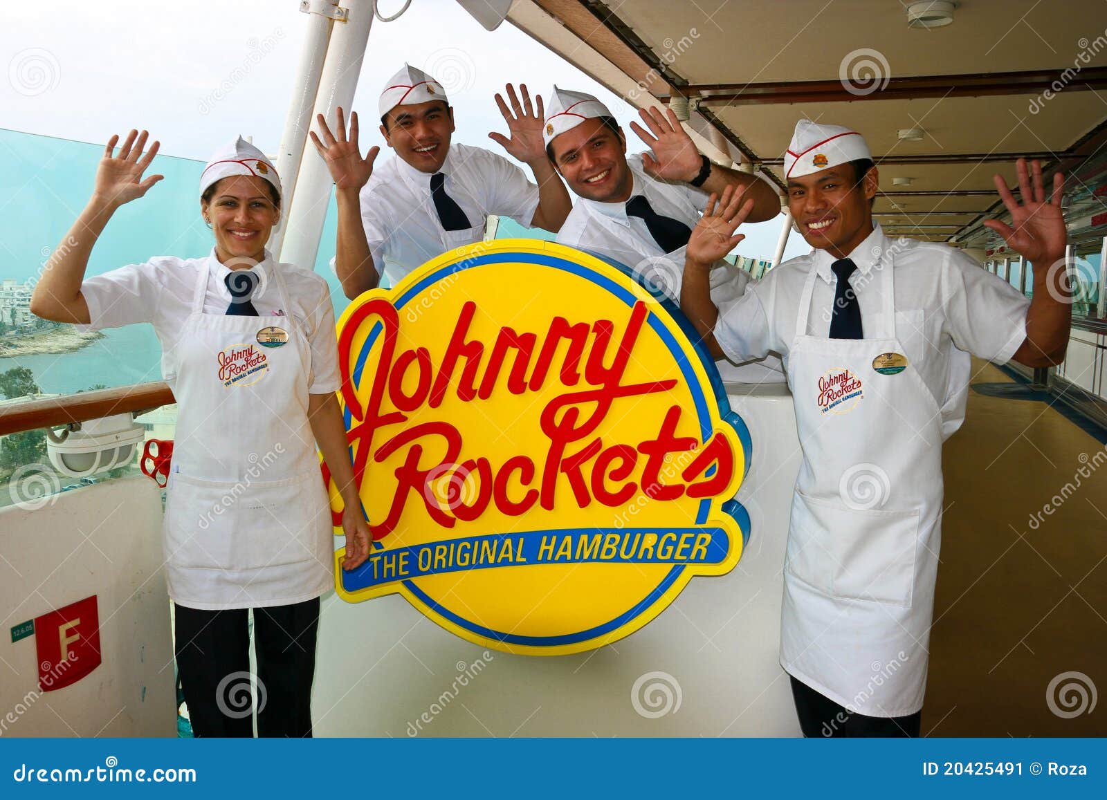 Johnny Rockets on the editorial photo. Image of brand - 20425491