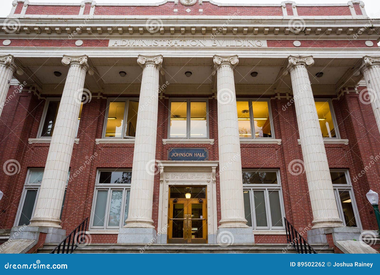 Johnson Hall Administrative Building University De Oregon Fotografía ...