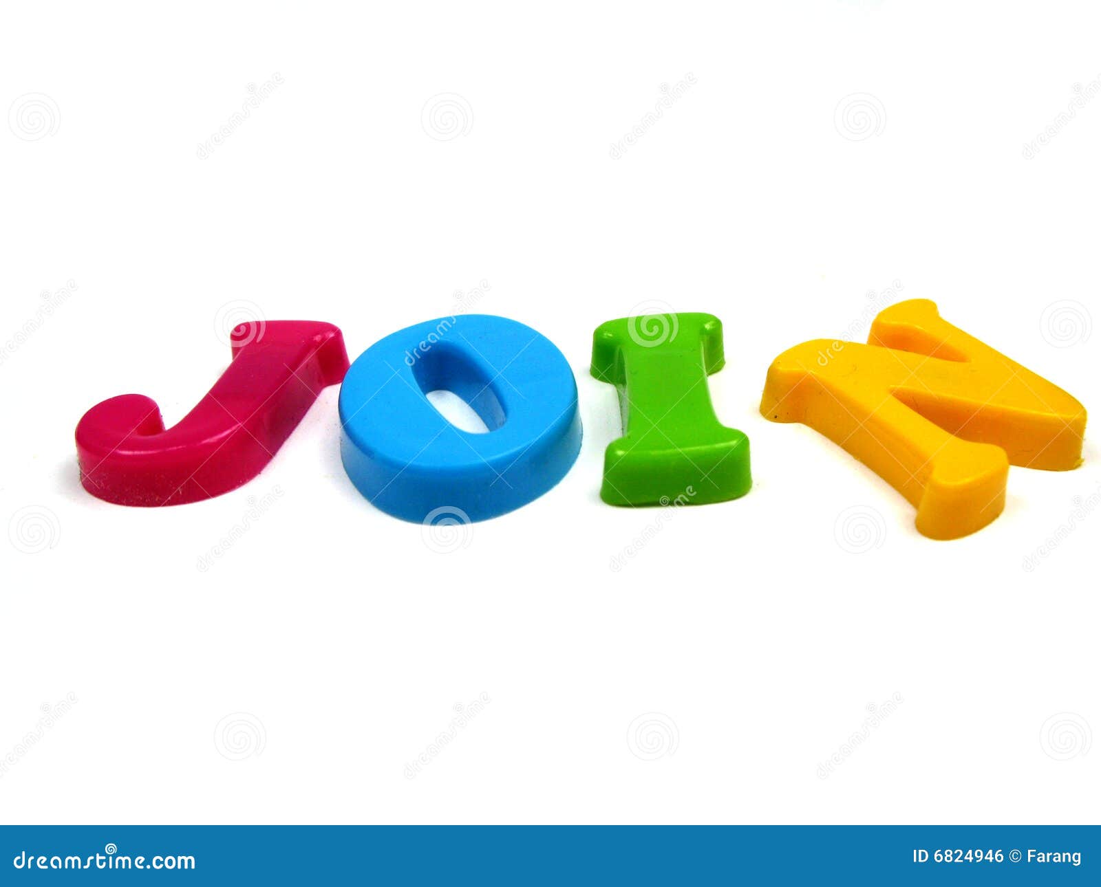 Join in 3D Letters stock photo. Image of spelling, sign - 6824946