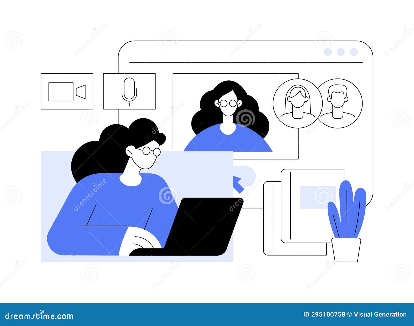 Join Class Isolated Cartoon Vector Illustrations. Stock Vector ...