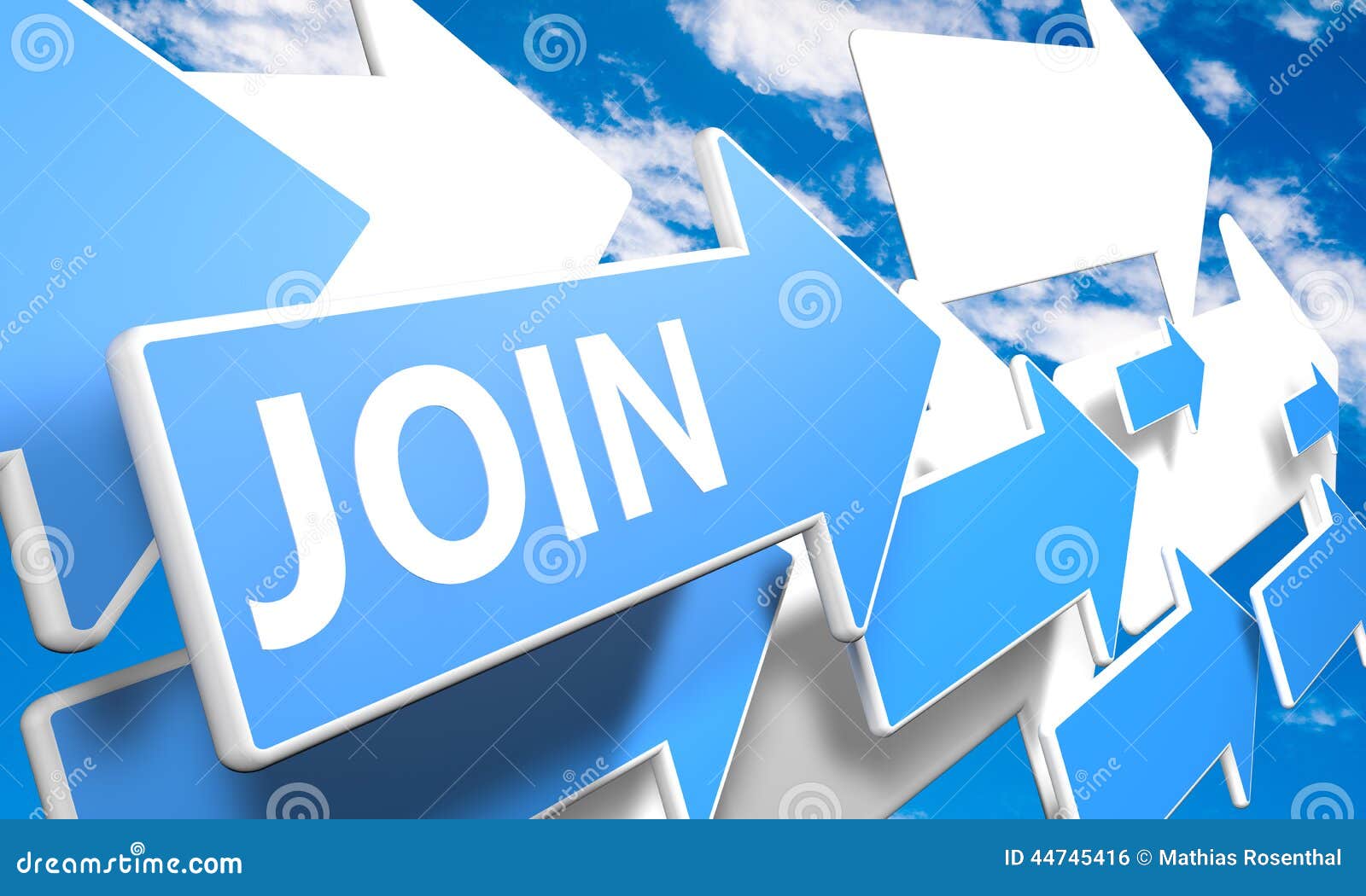 Join stock illustration. Illustration of group, registration - 44745416