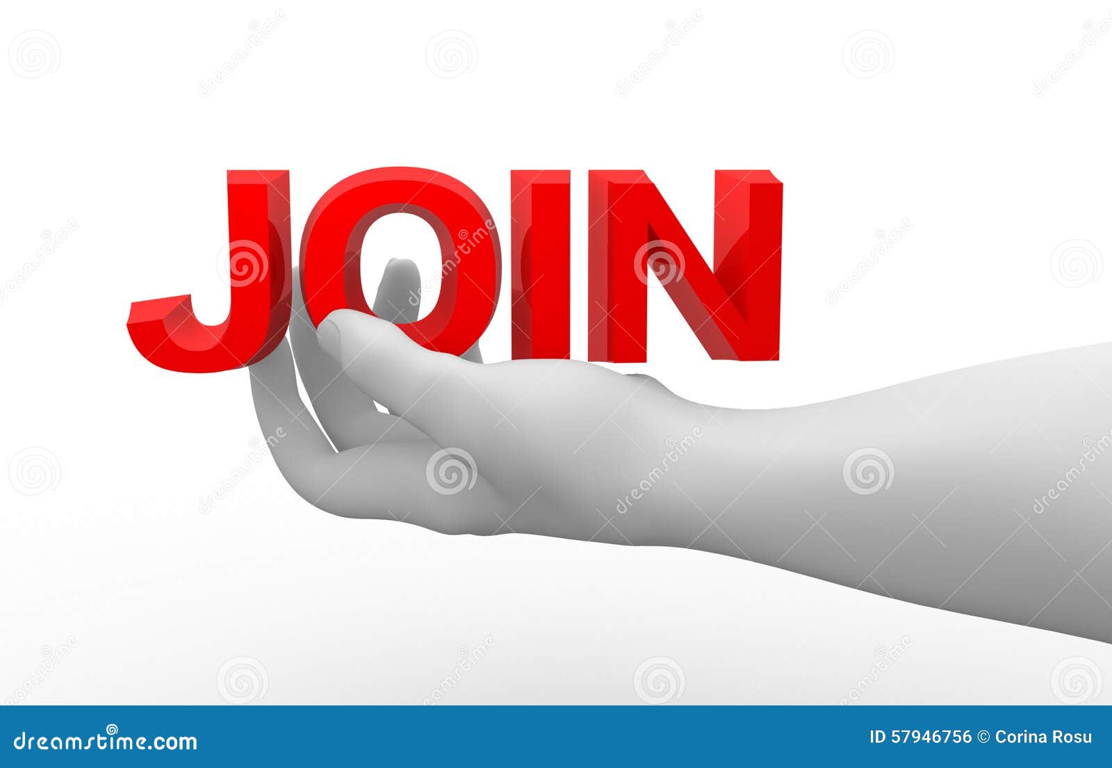 Join stock illustration. Illustration of word, message - 57946756