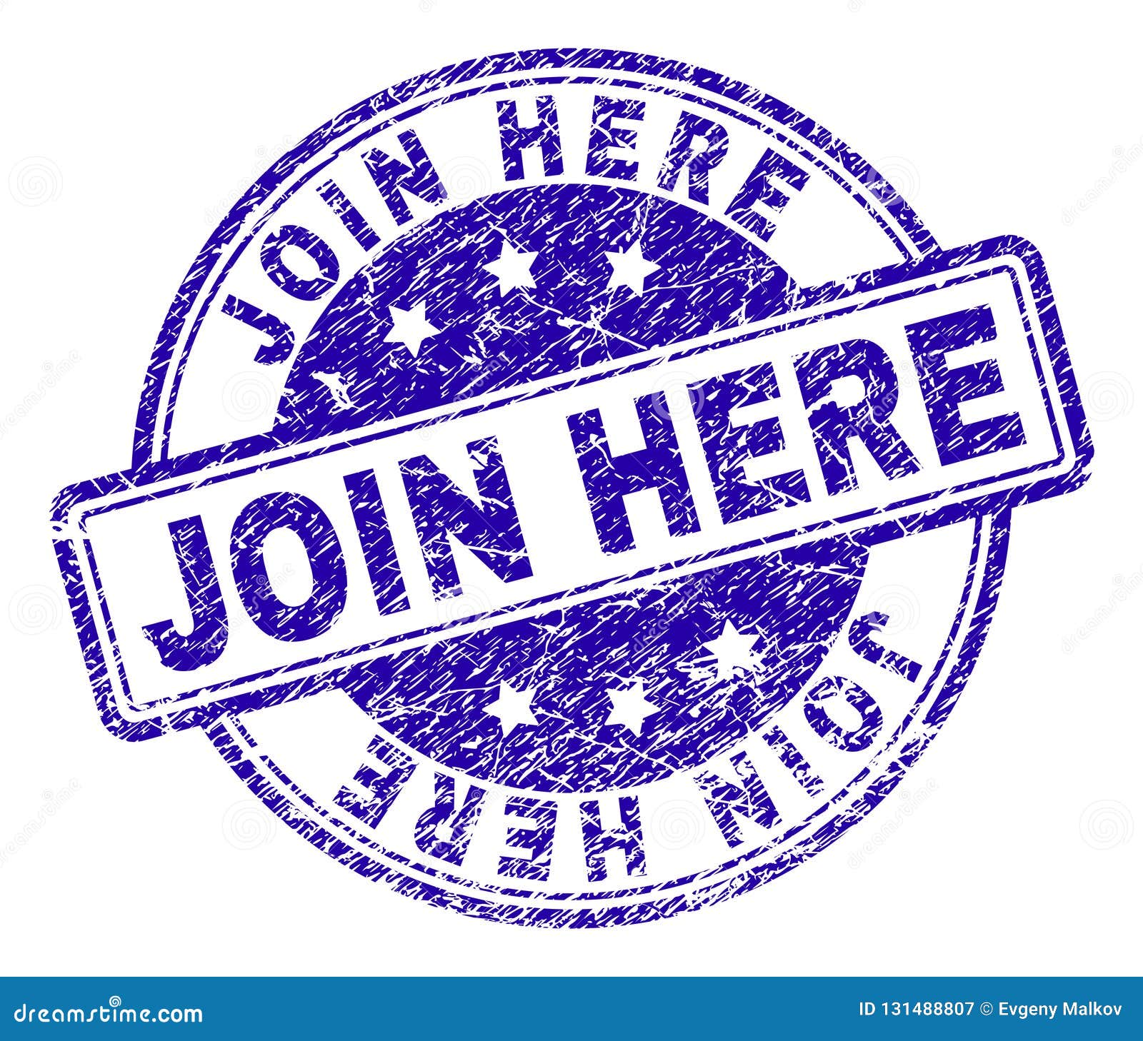 Scratched Textured JOIN HERE Stamp Seal Stock Vector - Illustration of ...