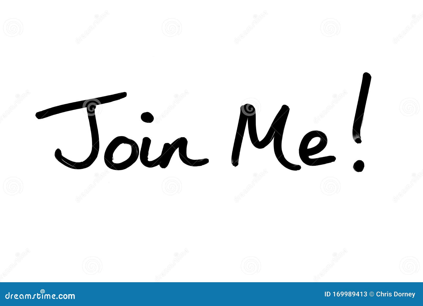 Join Me stock illustration. Illustration of join, invite - 169989413