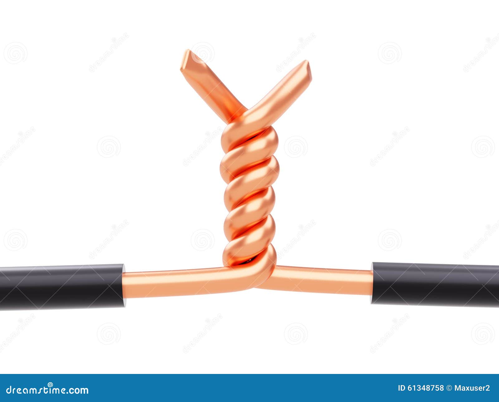 Join, merger wires concept stock illustration. Illustration of ...
