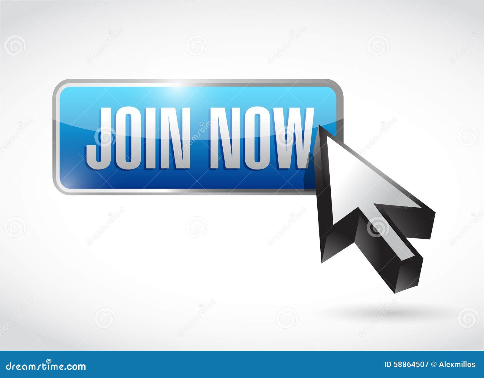 Join Now Button Sign Concept Stock Illustration - Illustration of ...