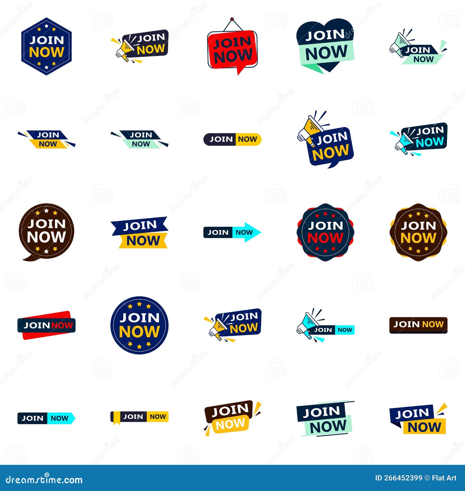 Join Now 25 Fresh Typographic Elements for a Modern Recruitment ...