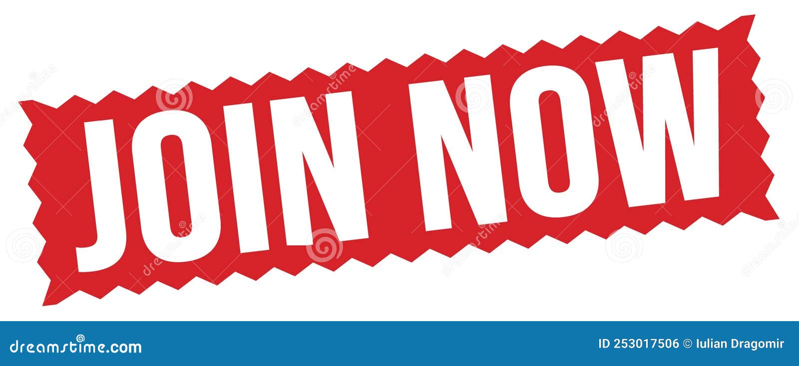 JOIN NOW Text Written on Red Stamp Sign Stock Illustration ...