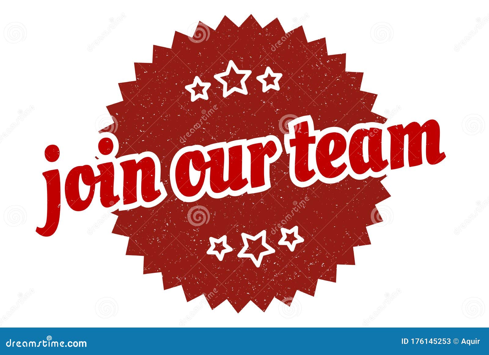 Join Our Team Sign. Join Our Team Vintage Retro Label Stock Vector ...