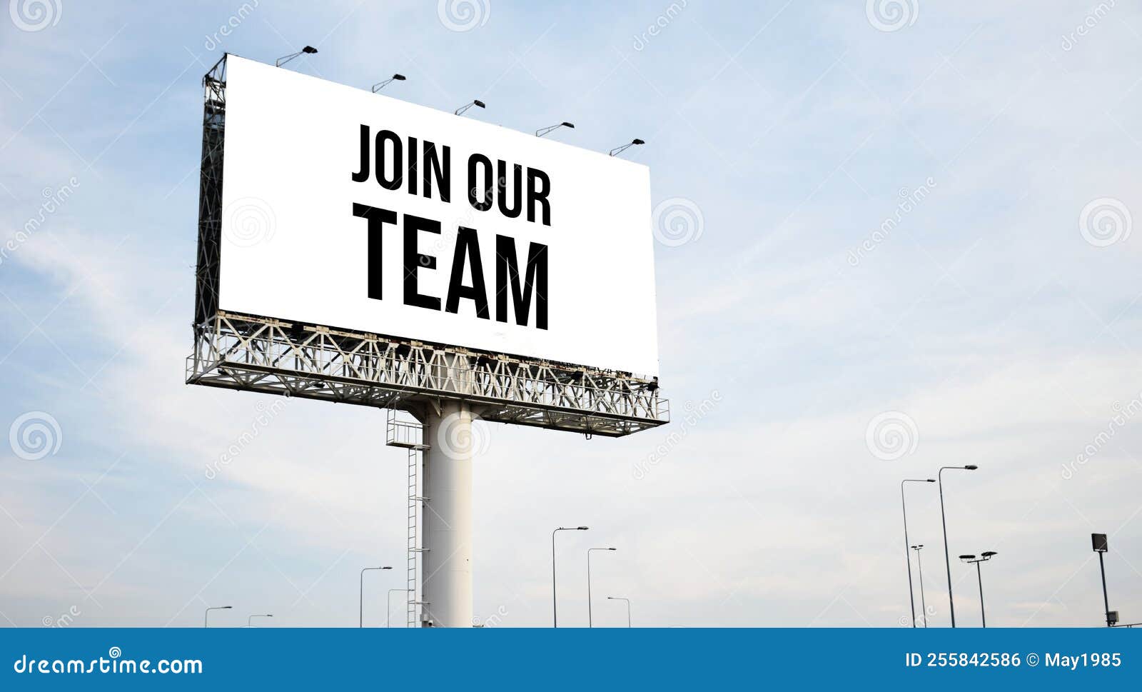 Signboard Wit A Join Sign Royalty-Free Stock Photo | CartoonDealer.com ...