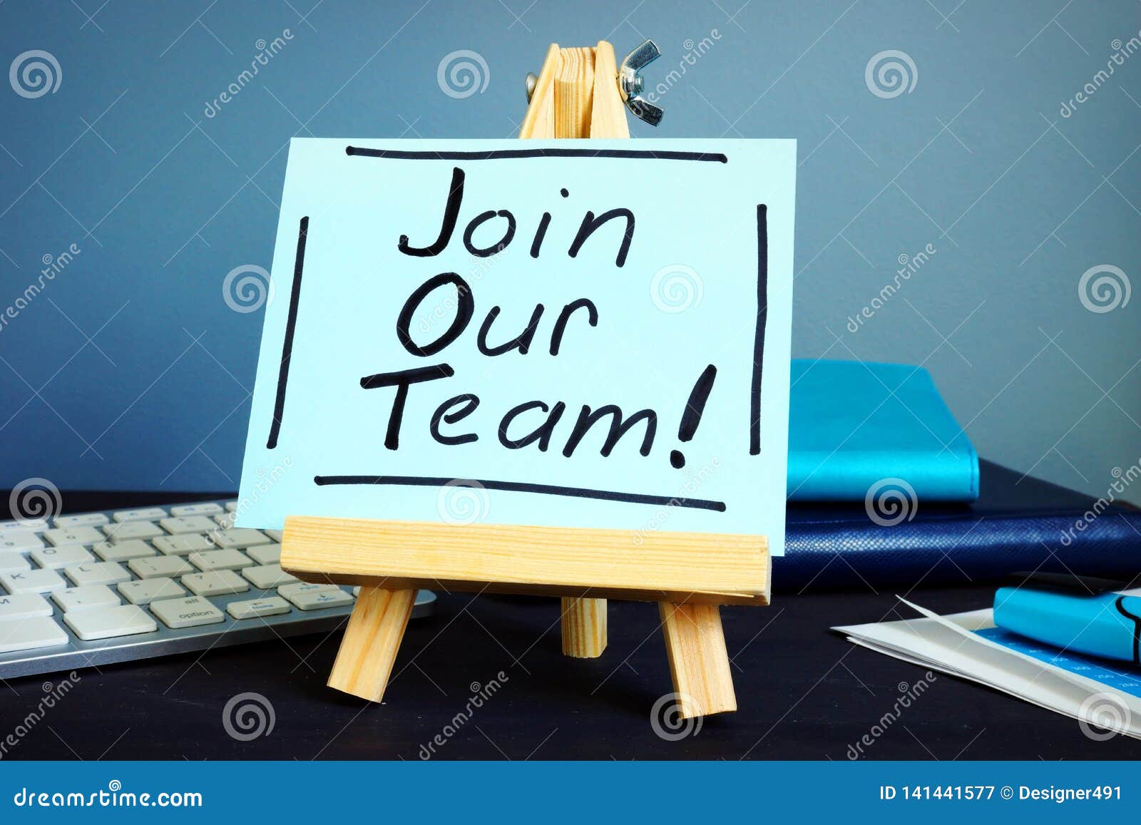 Join Our Team Written Text. Hiring and Recruitment Stock Image - Image ...