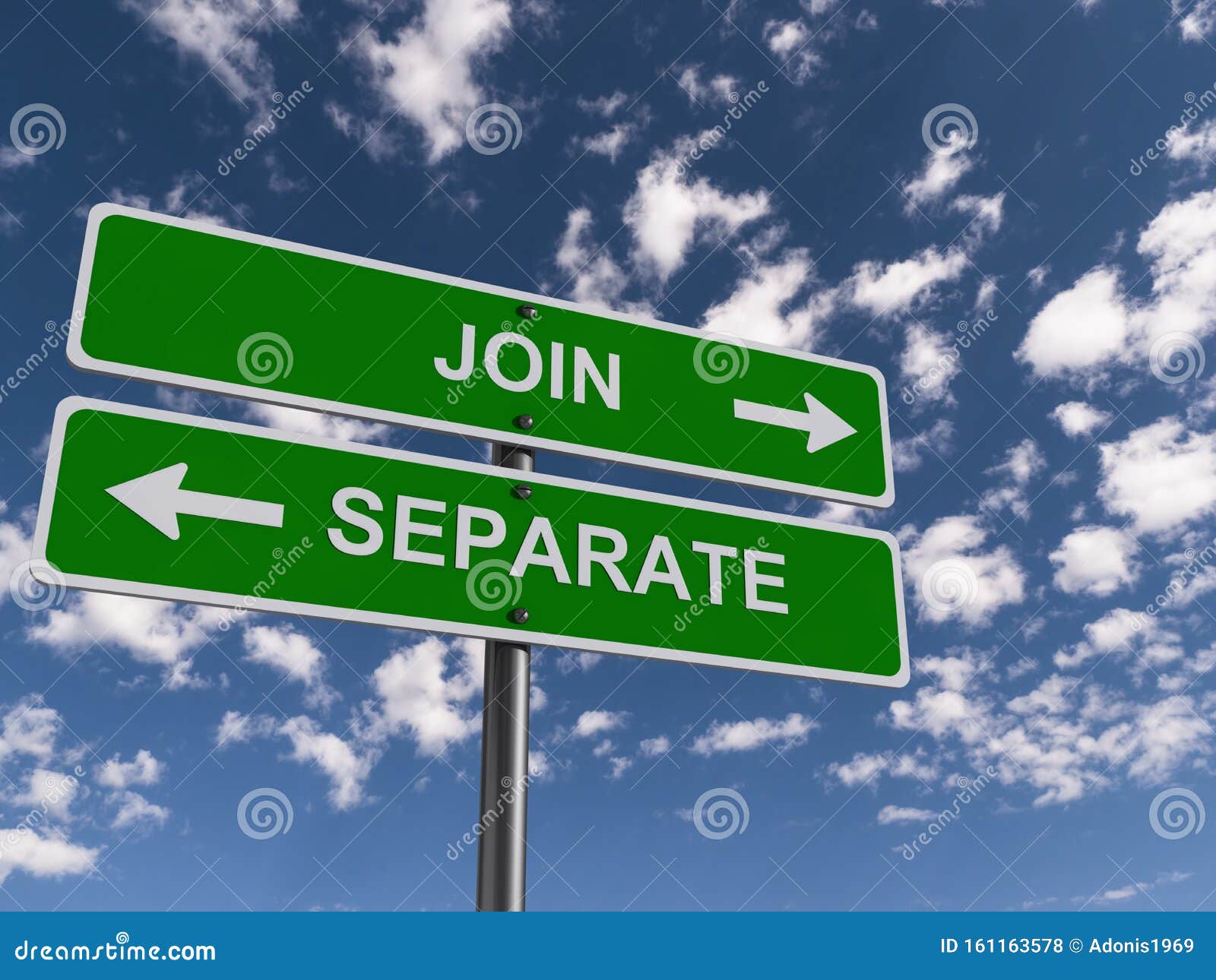 Join separate traffic sign stock illustration. Illustration of sign ...