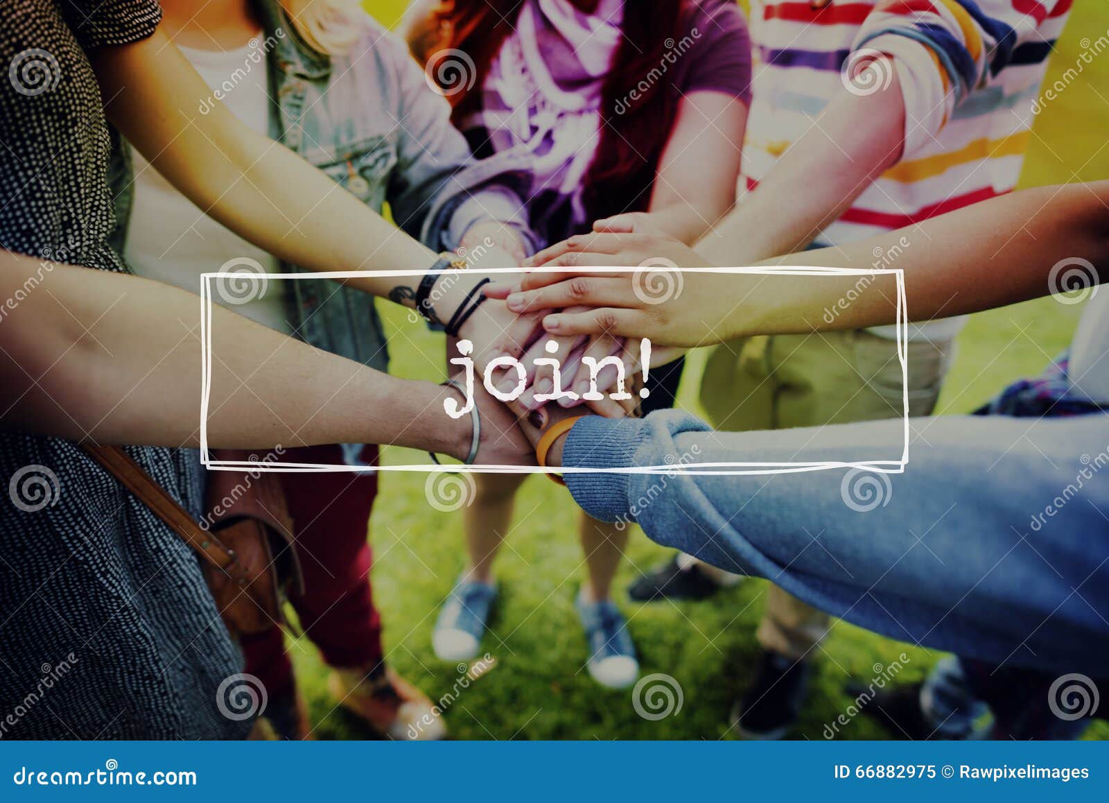 Join Team Networking Connection Communication Concept Stock Image ...