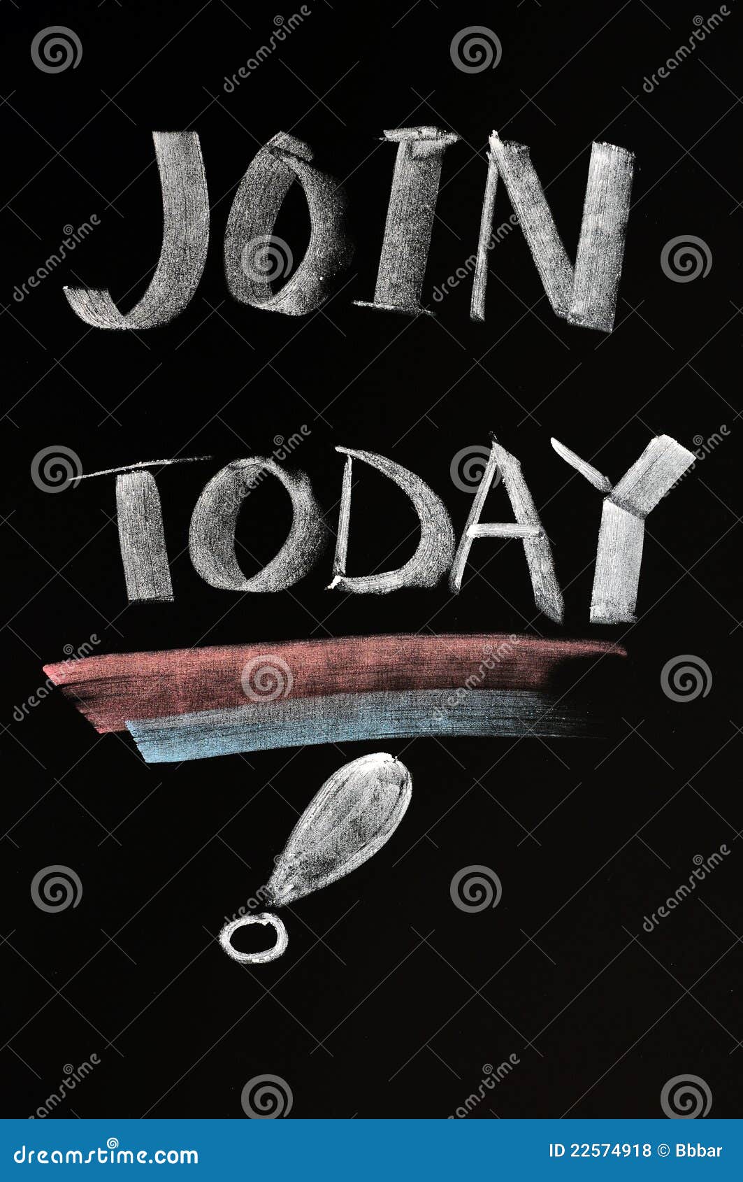 Join today stock illustration. Illustration of mark, idea - 22574918